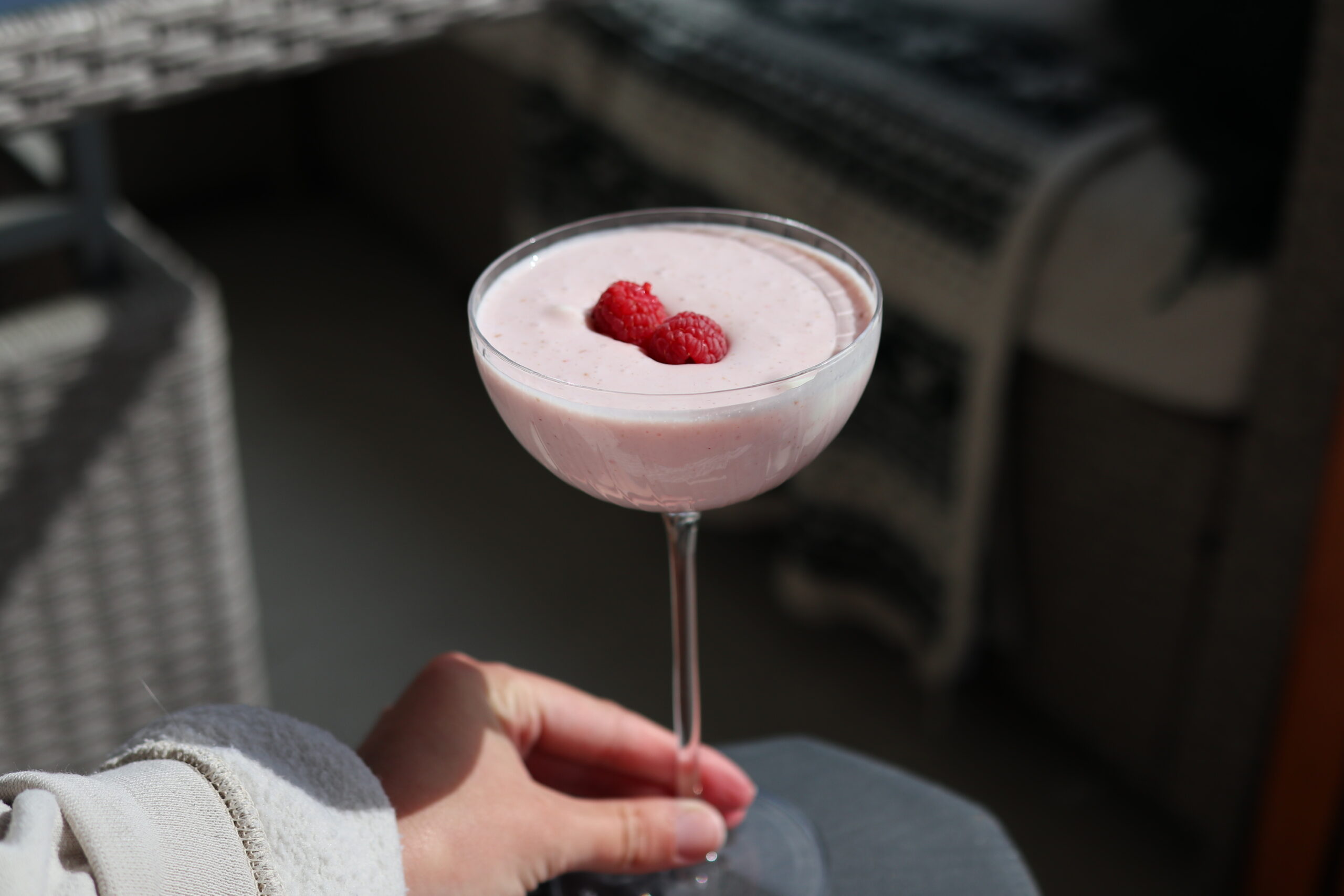 Creamsicle framboise et gin – Spiritueux Alpha Tango